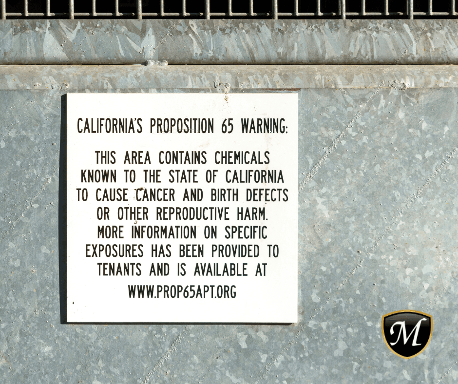 Understanding Proposition 65 in California